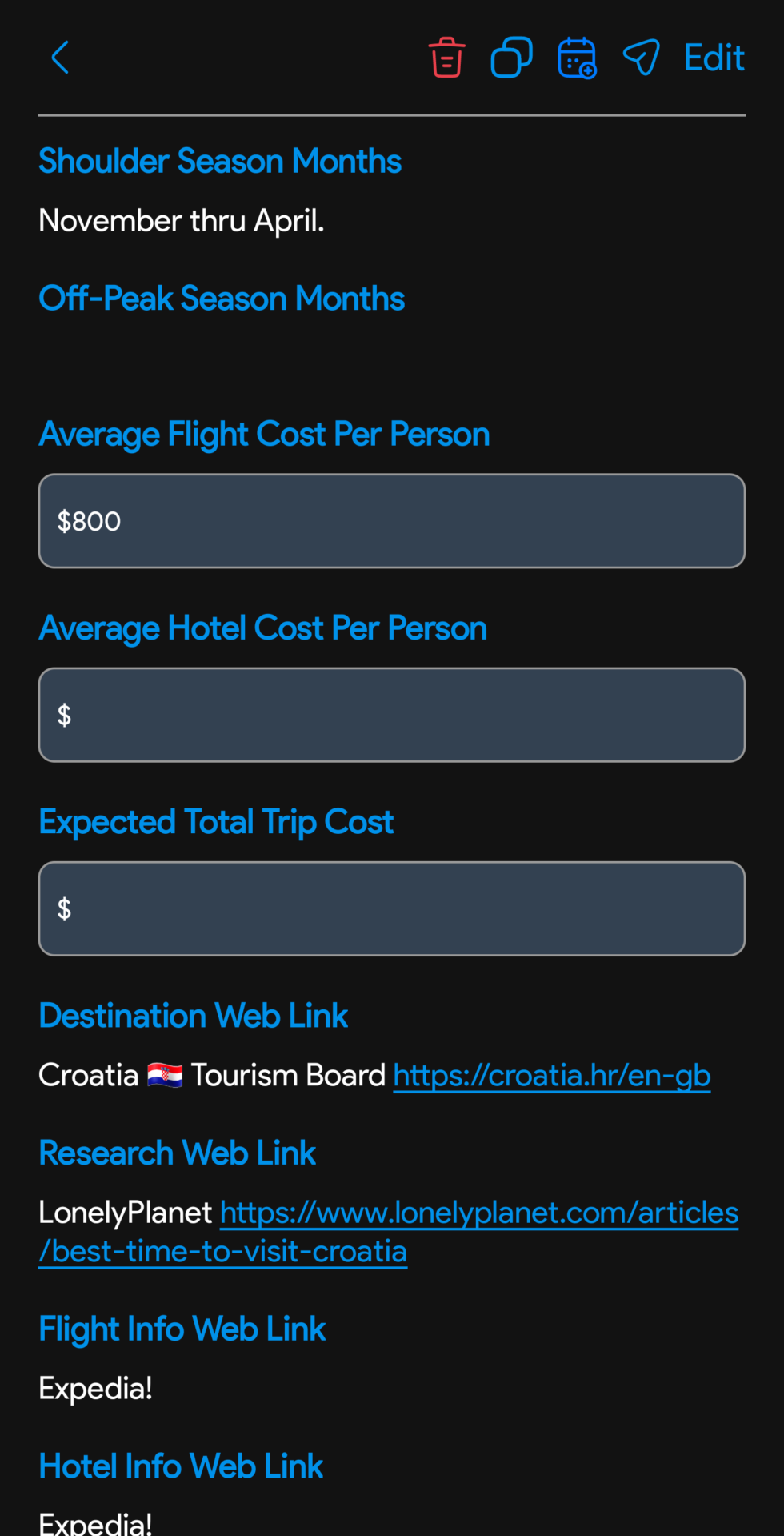 Travel Bucket List Planner | TimeStampR